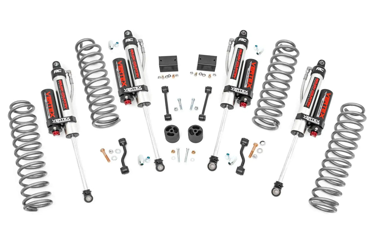 Rough Country 4WD Jeep Wrangler JL Unlimited 2.5" coil lift kit, N3 ...