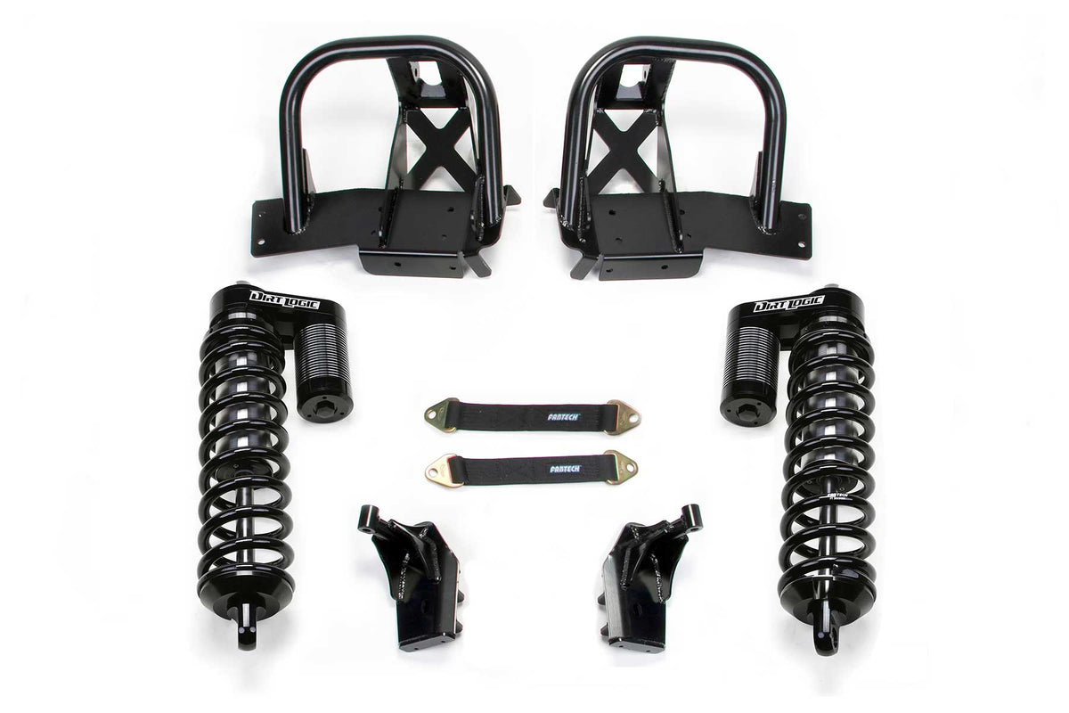 2011-16 4WD Ford F250, F350 Super Duty¬†10" front dual shock mounts wi ...