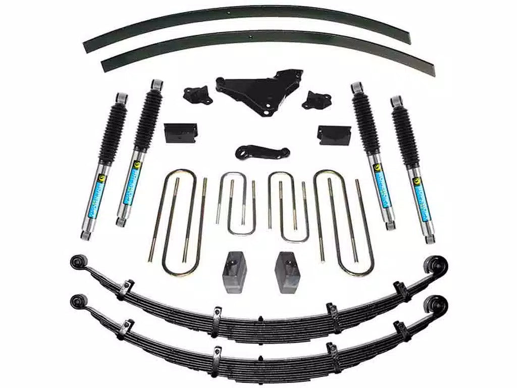 Superlift Ford Excursion Diesel 7" lift kit Shadow Nitro shocks 2000 ...