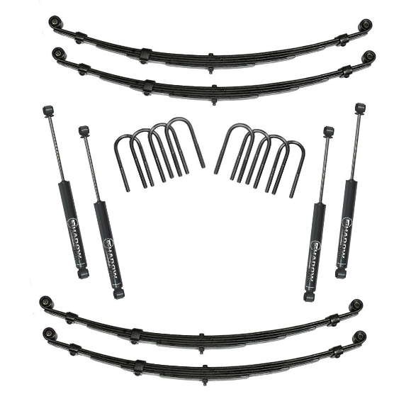 4" lift kit for 1955-75 Jeep CJ5, CJ6, Willys M38A1 — Rocky Mountain ...